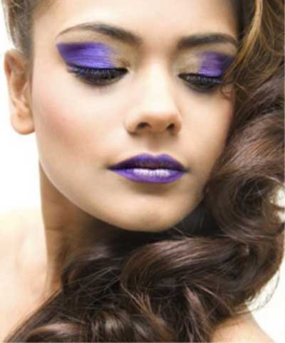 COMO FAZER MAQUIAGEM ROXA: Fotos, Passo a Passo