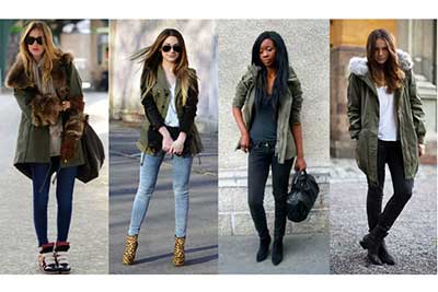 COMO USAR PARCA FEMININA: Fotos, Looks, Modelos