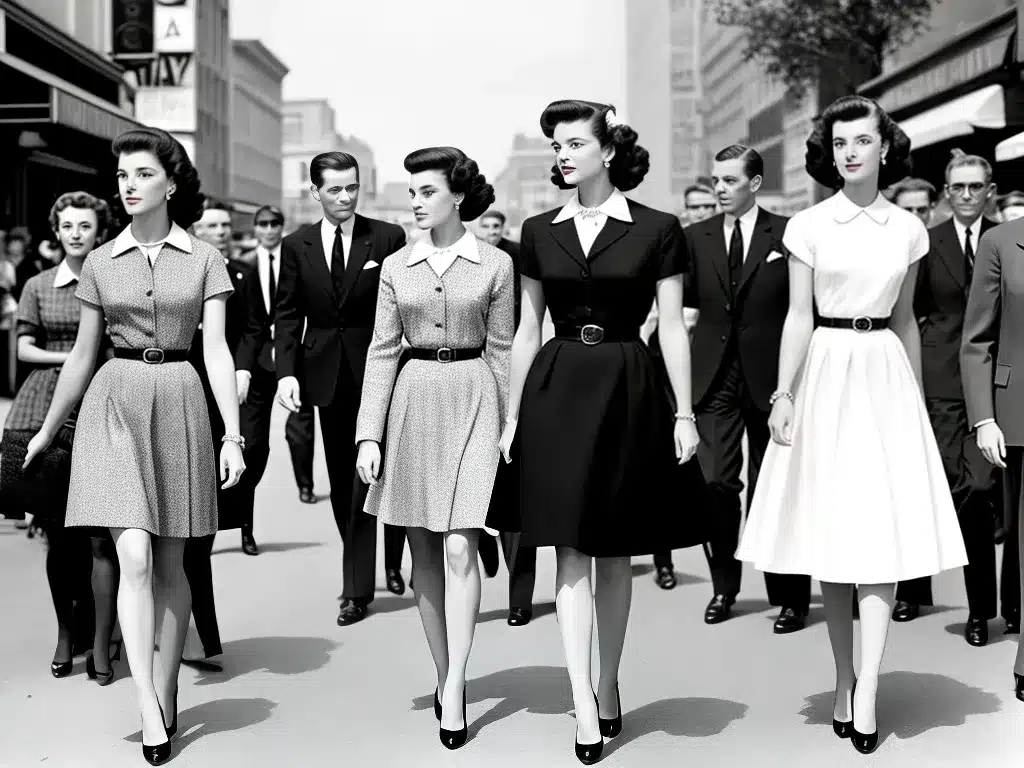 Feminilidade e Glamour: A Moda dos Anos 50