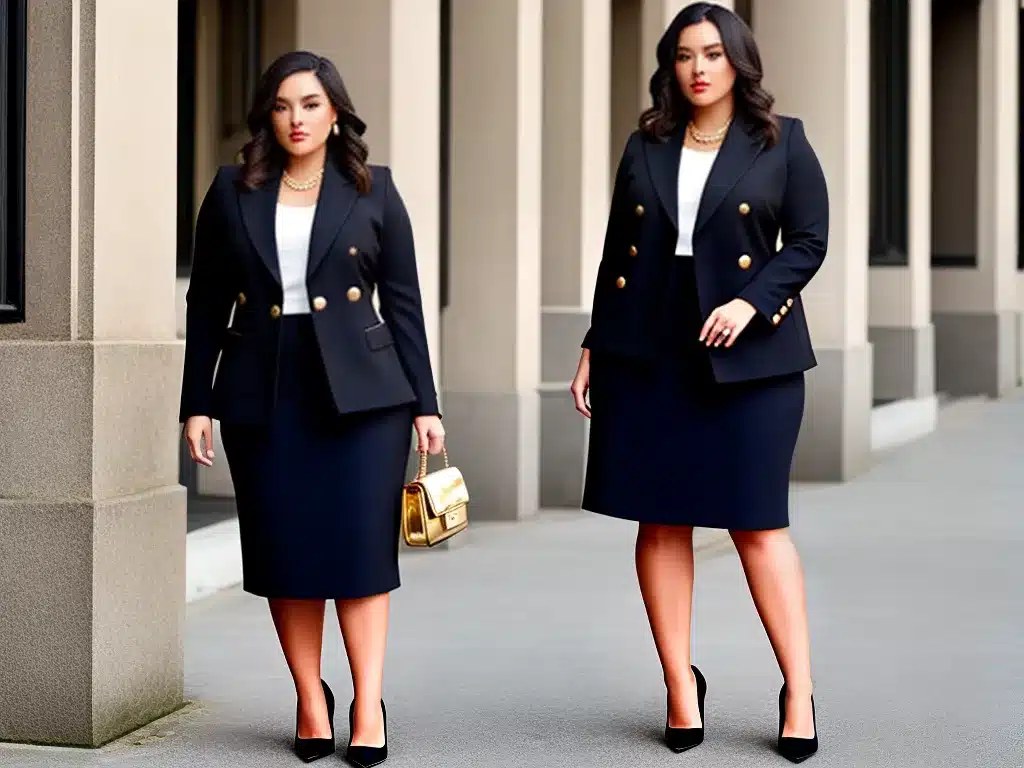 Clássico Moderno Plus Size: Dicas de Estilo