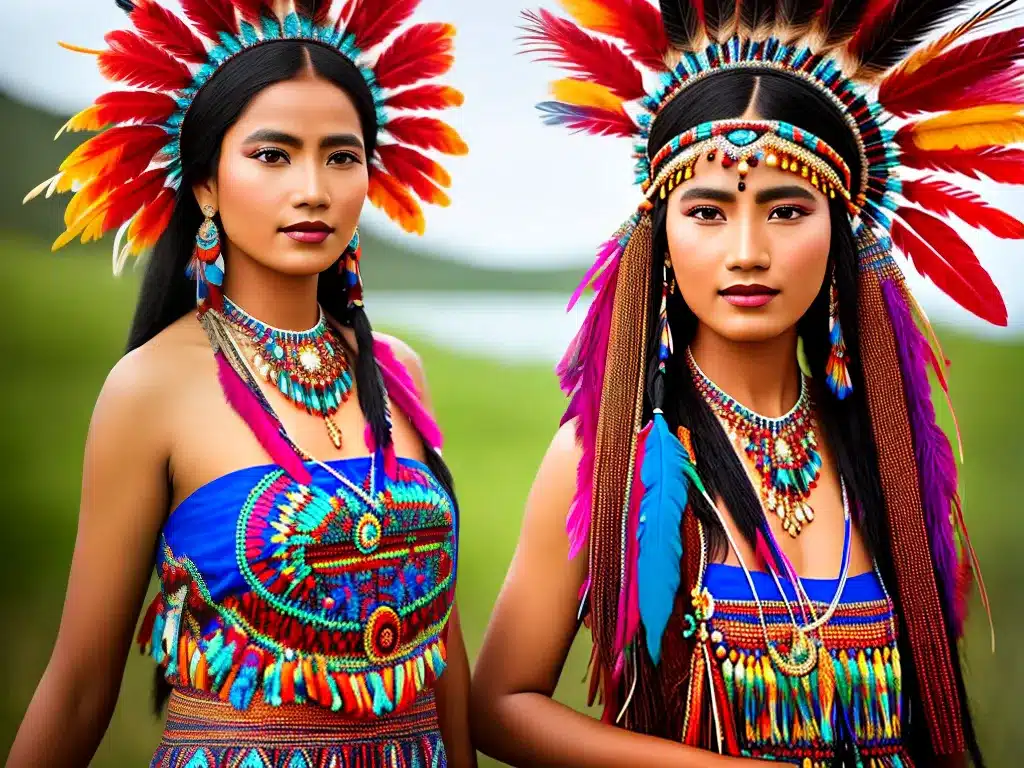 Indígenas na Moda: Uma Inspiração Cultural