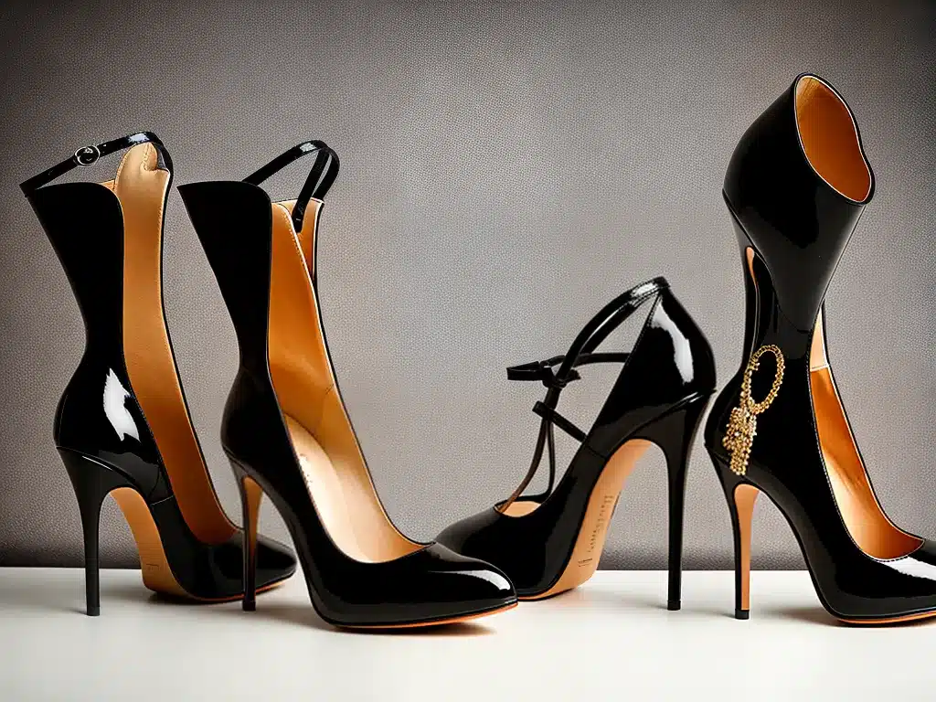 Ascensão dos Sapatos de Salto Alto