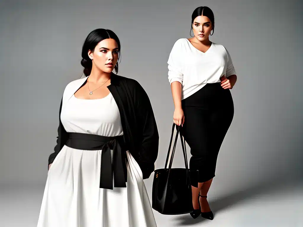 Minimalismo Plus Size: Como Usar o Estilo.
