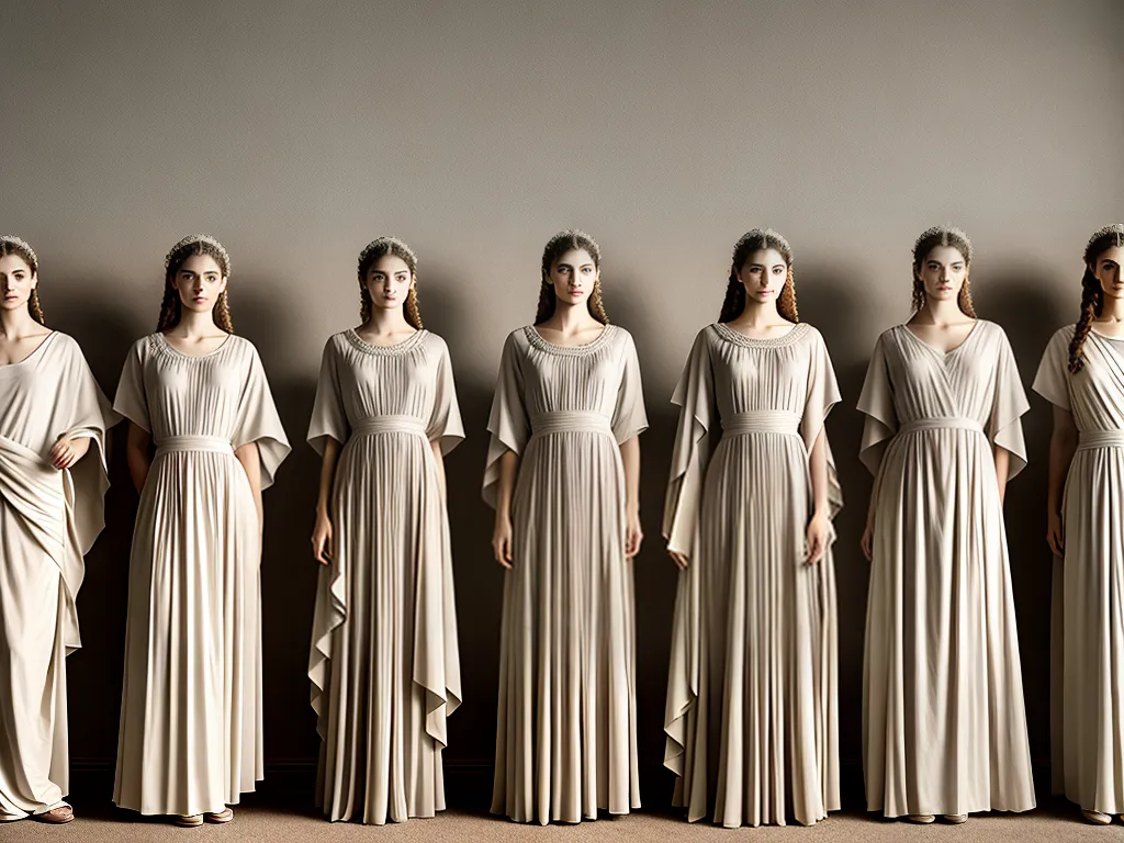 Drapeados e Túnicas: Moda na Grécia Antiga