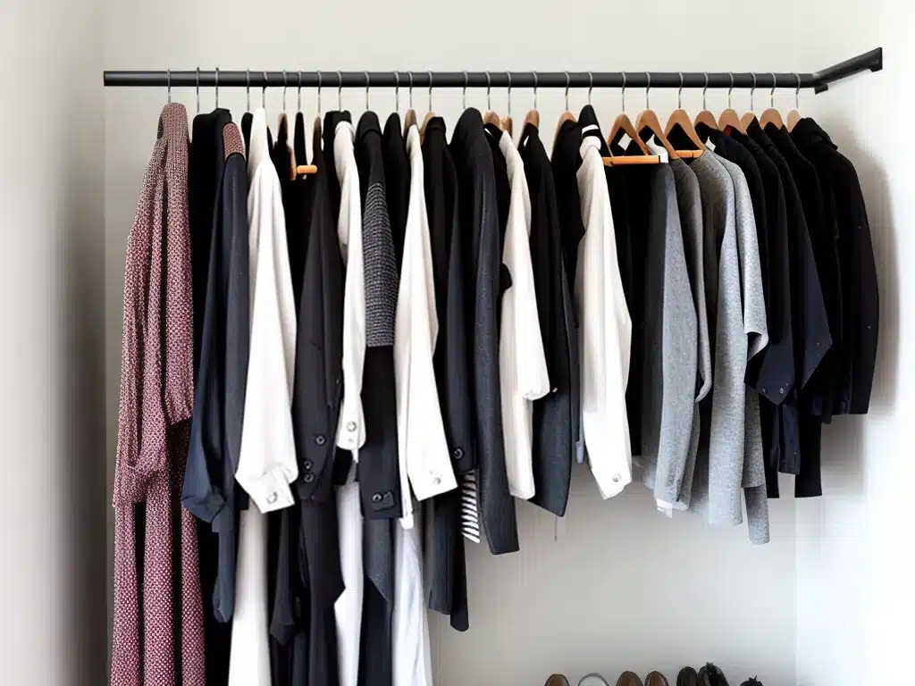 Guarda-roupa Minimalista: Prático e Funcional
