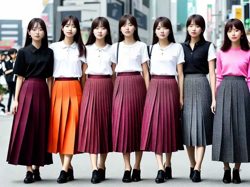 Saia: A Peça-Chave da Moda Coreana