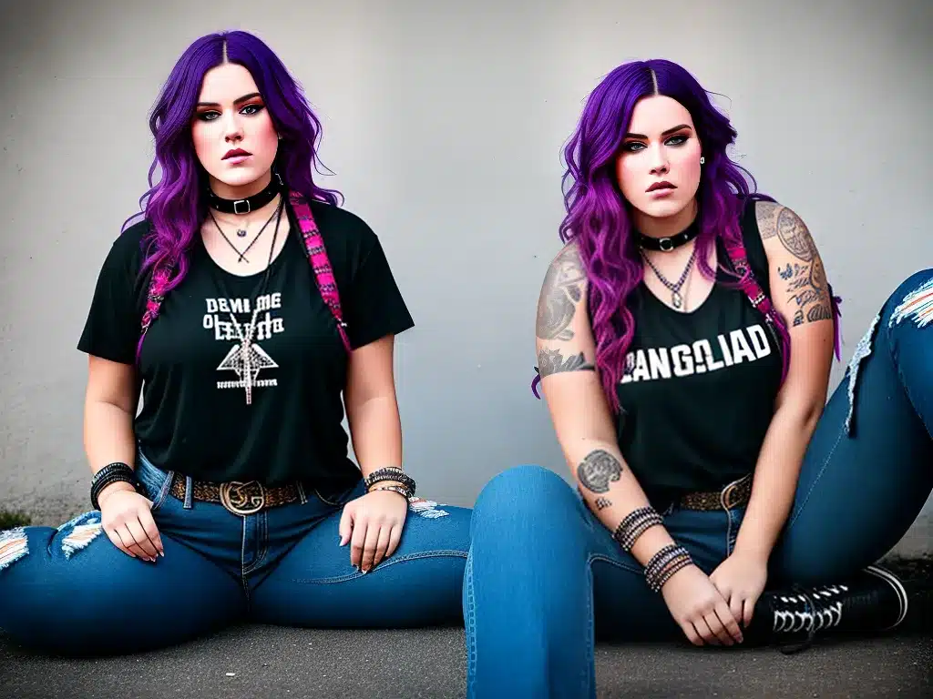 Grunge Plus Size: Dicas de Estilo Impactantes