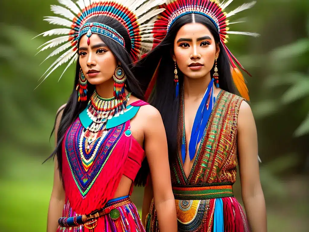 Indígenas na Moda: Uma Inspiração Cultural