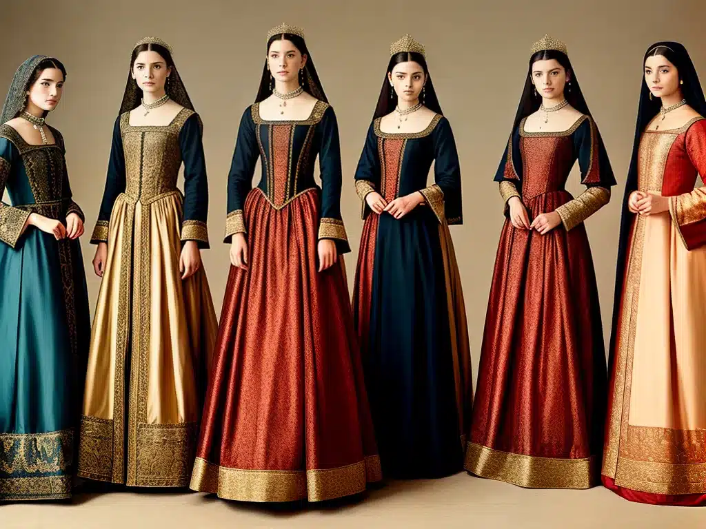 A Moda Medieval: Evolução do Vestuário Europeu