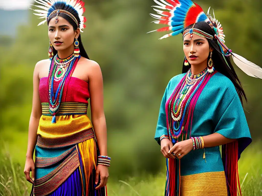 Indígenas na Moda: Uma Inspiração Cultural